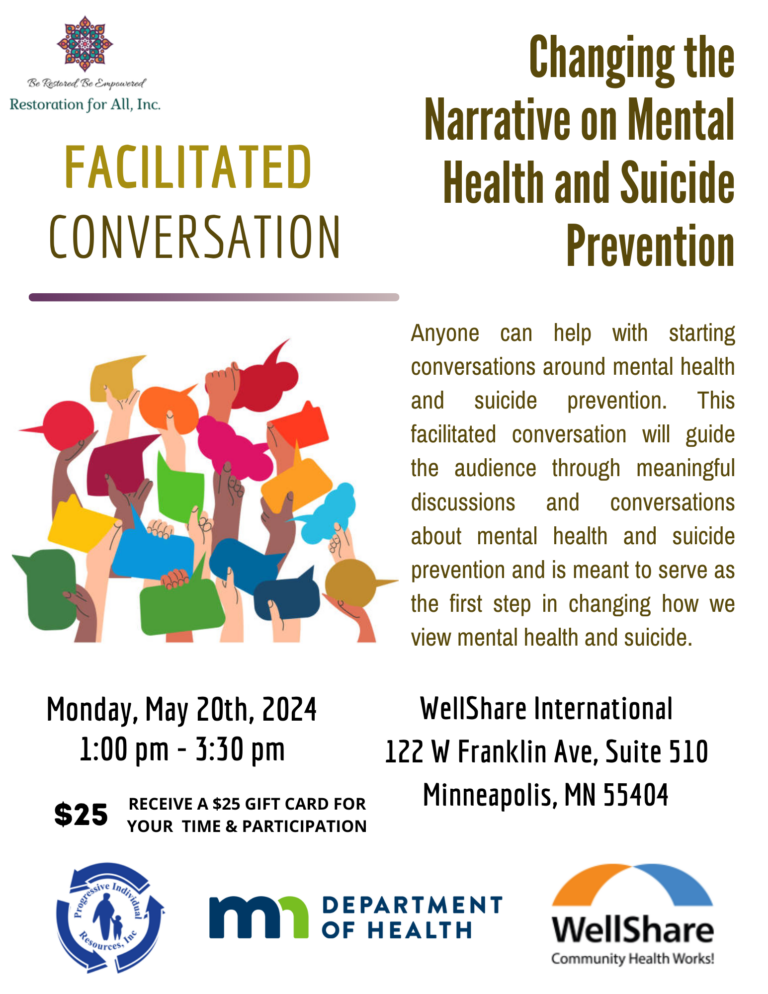 Facilitated Conversation: Changing the Narrative on Mental Health and ...